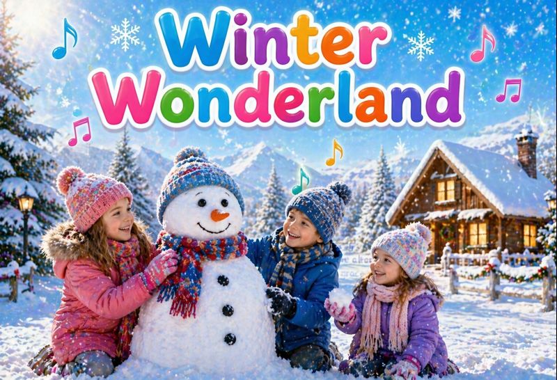 Winter Wonderland Lyrics - Nursery Rhyme & Song
