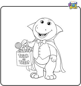 Barney Coloring Pages – Free Printable Sheets & Images