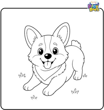 Corgi Coloring Pages – Free Printable Worksheets & Images