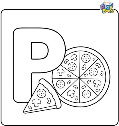 Pizza Coloring Pages – Free Printable Worksheets & Images