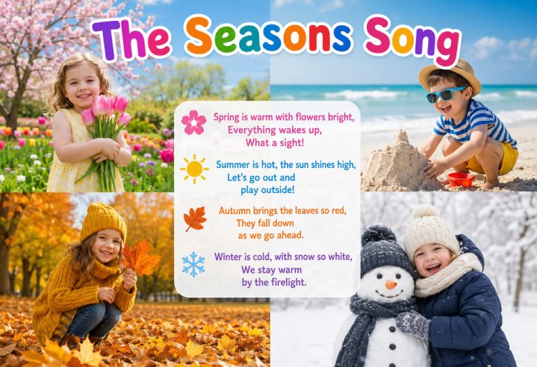 The Seasons Song Lyrics - Nursery Rhyme